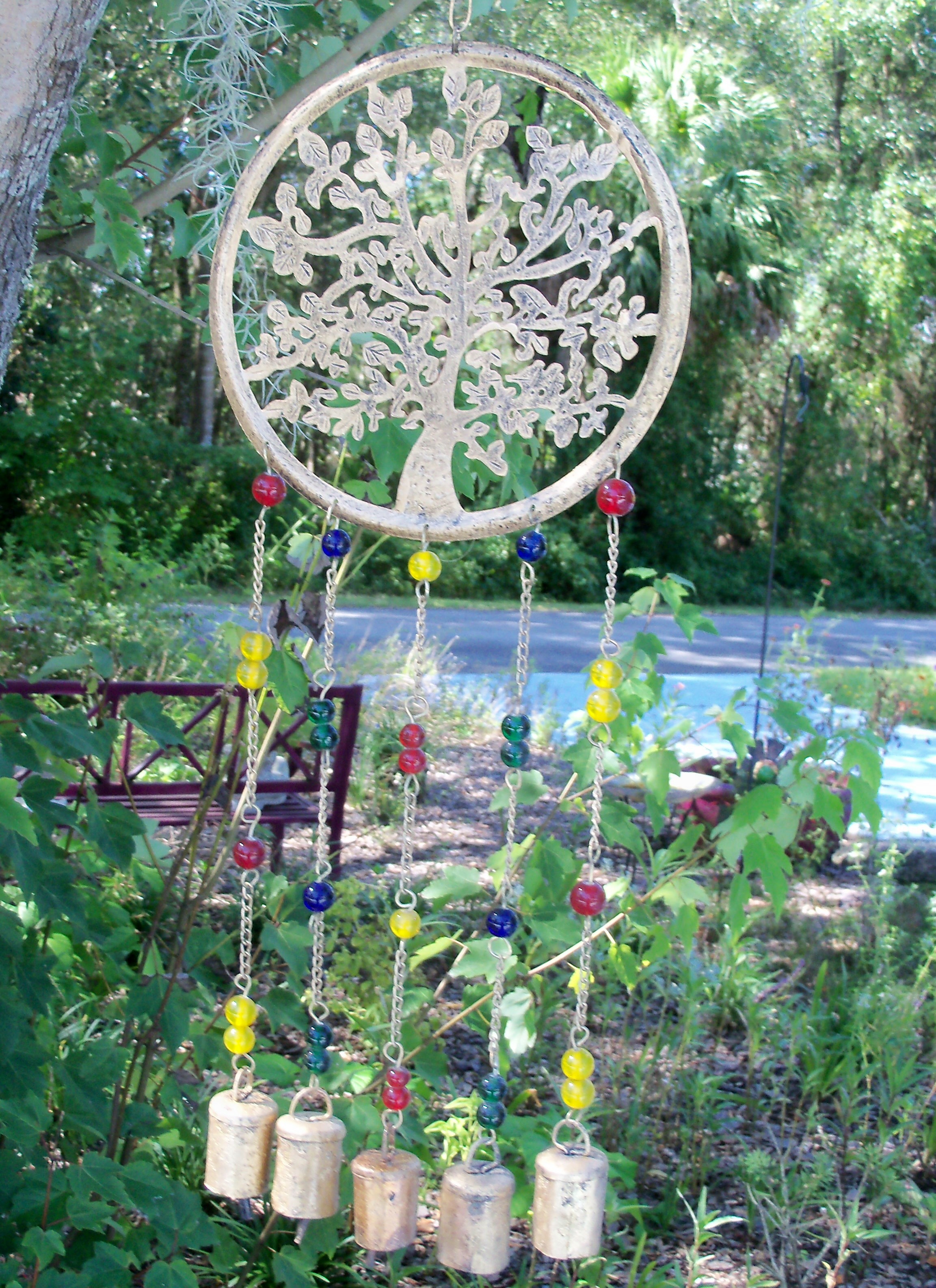 NEW TO the Wind Chime Collection: The Rustic Tree of Life • Irish Ann